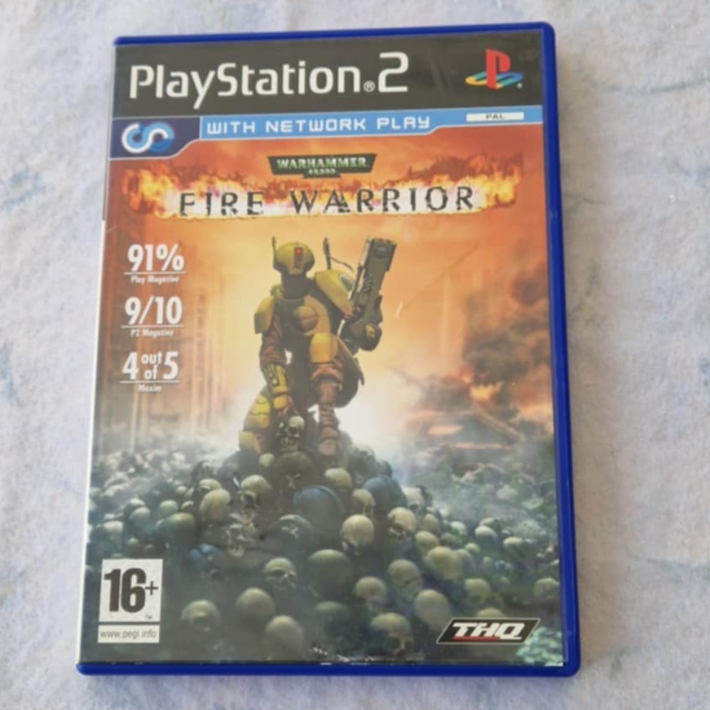 Pre-owned sony ps2 PS2 Warhammer 40000 Fire Warrior (2003)playstation 2 ...